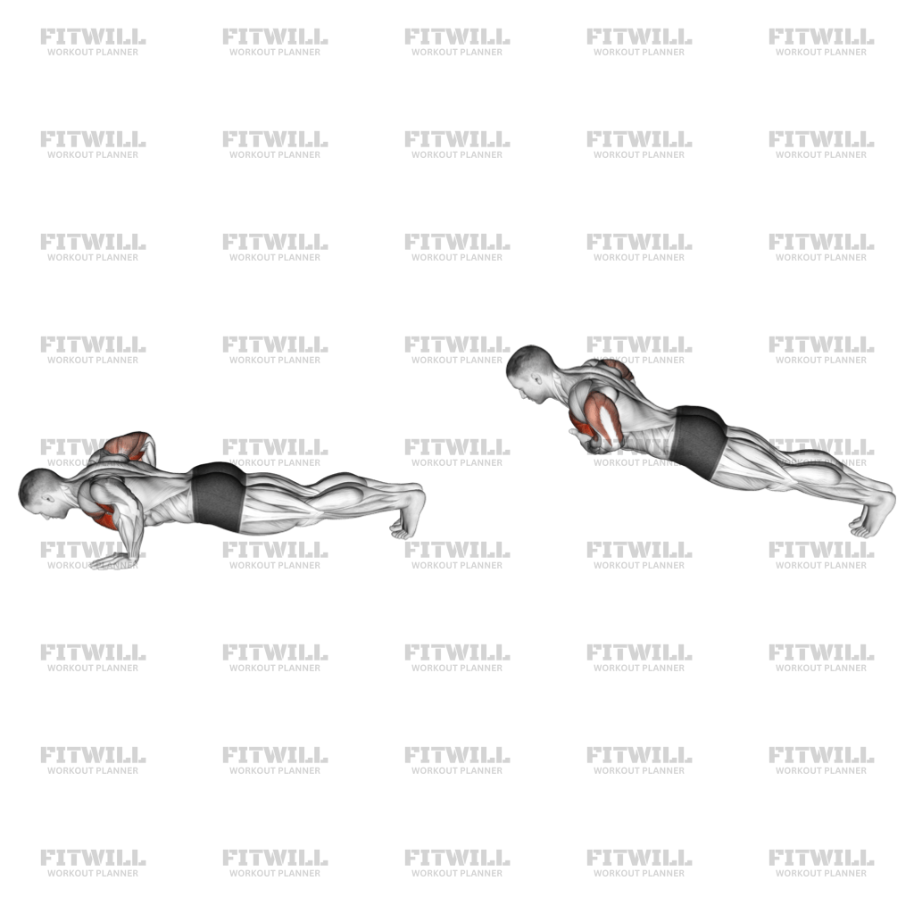 Chest Tap Push-up: Exercise Guide, Video, Techniques, Benefits, How to ...