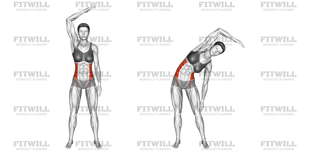 Standing Side Bend (bent Arm): Exercise Guide, Video, Techniques ...