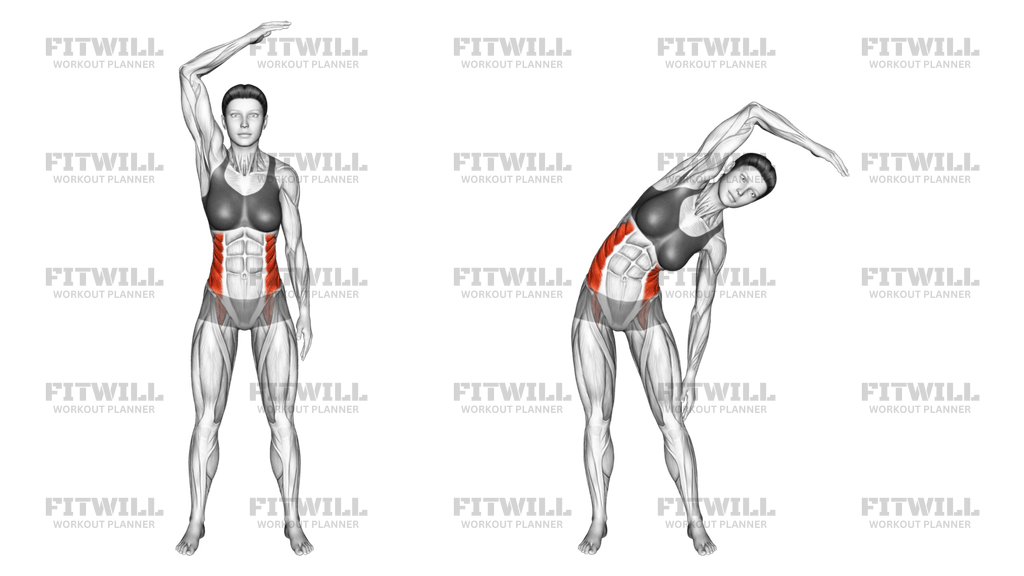 Standing Side Bend (bent Arm): Exercise Guide, Video, Techniques ...