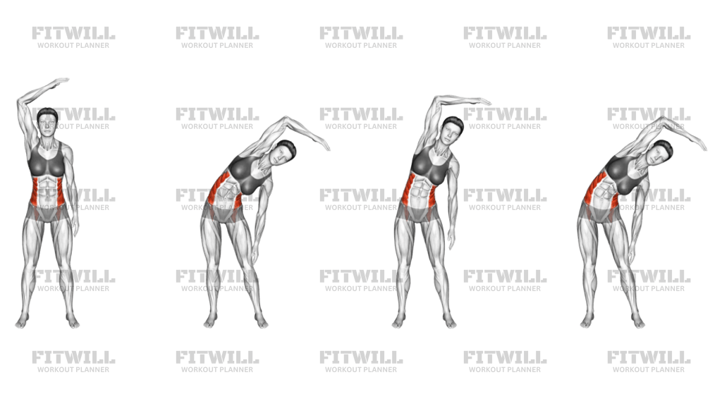 Standing Two Side Bend (bent Arm): Exercise Guide, Video, Techniques ...