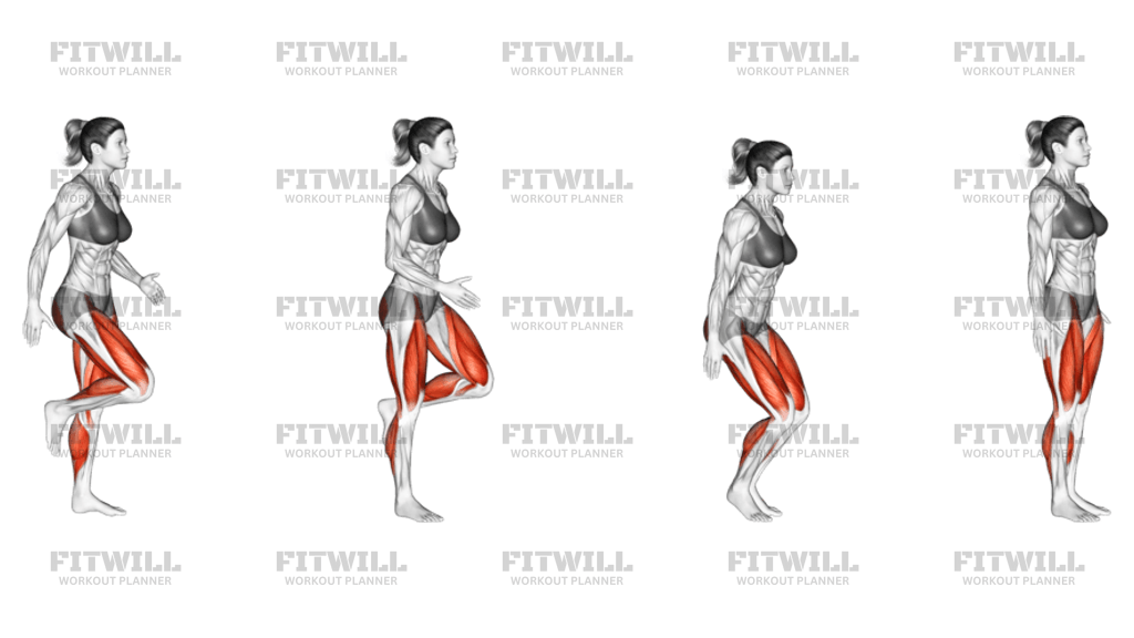 Run And Half Knee Bend: Exercise Guide, Video, Techniques, Benefits ...