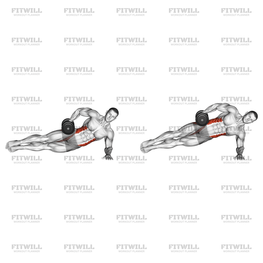 Dumbbell Side Bridge: Exercise Guide, Video, Techniques, Benefits, How ...