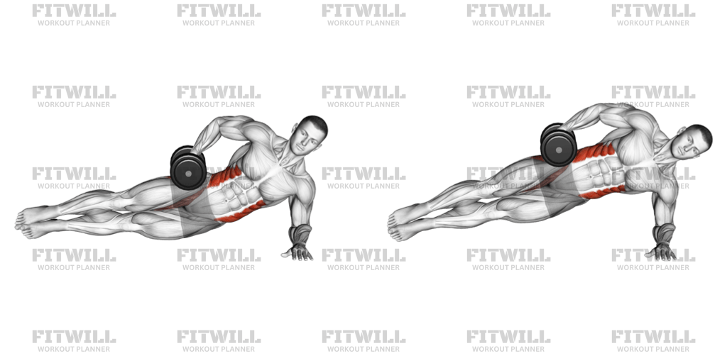 Dumbbell Side Bridge: Exercise Guide, Video, Techniques, Benefits, How ...
