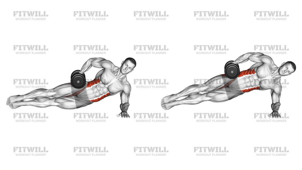 Dumbbell Side Bridge: Exercise Guide, Video, Techniques, Benefits, How ...
