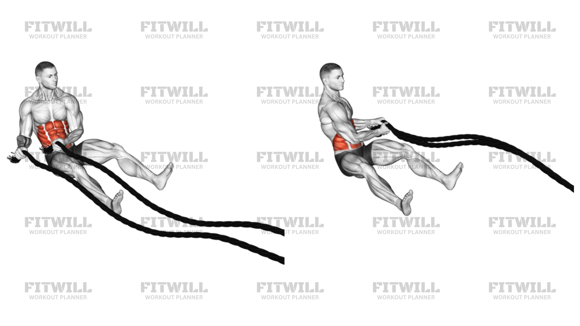 Battling Ropes Russian Twist: Exercise Guide, Techniques, Benefits, How ...