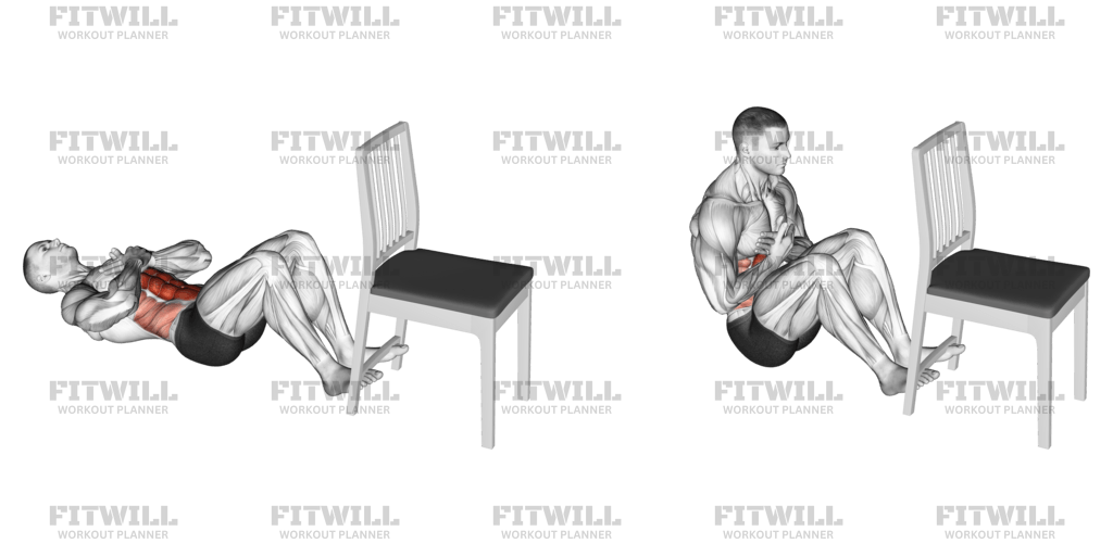 Sit-Up Asistido Con Silla: Guía de Ejercicios, Video, Técnicas ...