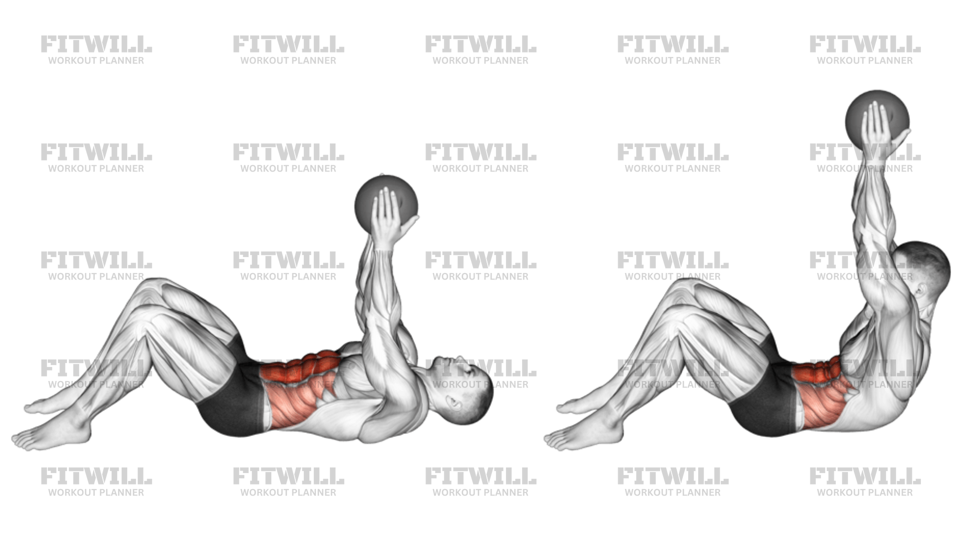 Abdominal Con Balón Medicinal: Video de Ejercicio | Fitwill