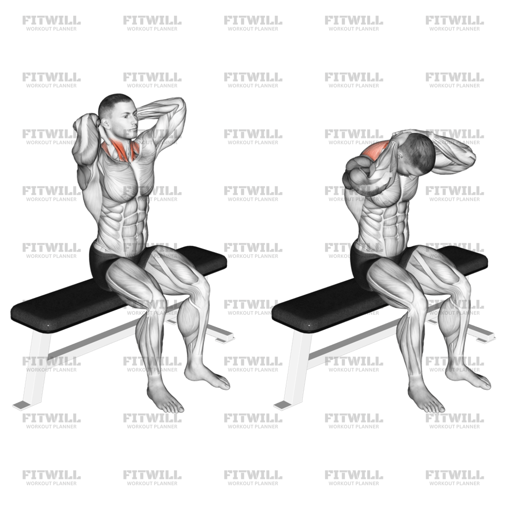 Seated Flexion And Extension Neck: Exercise Guide, Video, Techniques ...