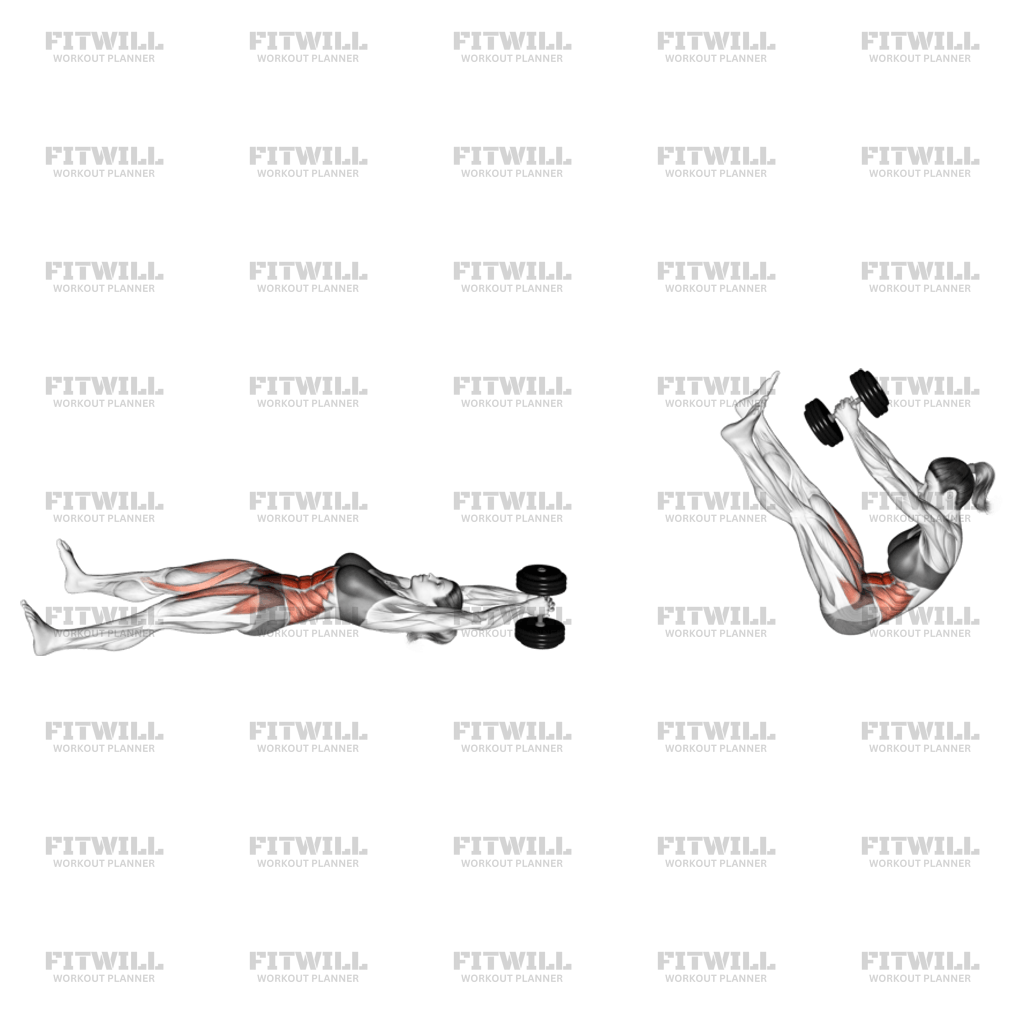 Dumbbell V-up: Exercise Guide, Video, Techniques, Benefits, How to ...