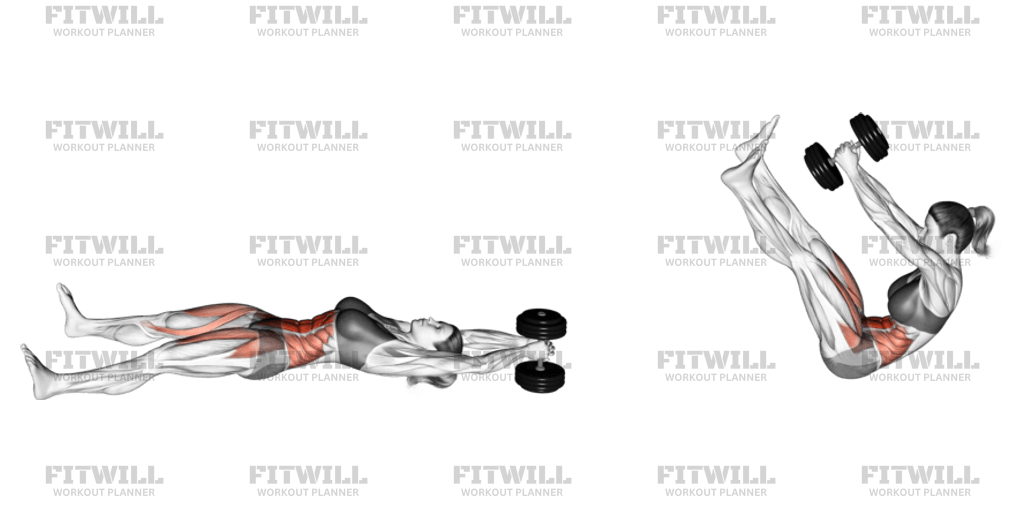 Dumbbell V-up: Exercise Guide, Video, Techniques, Benefits, How to ...