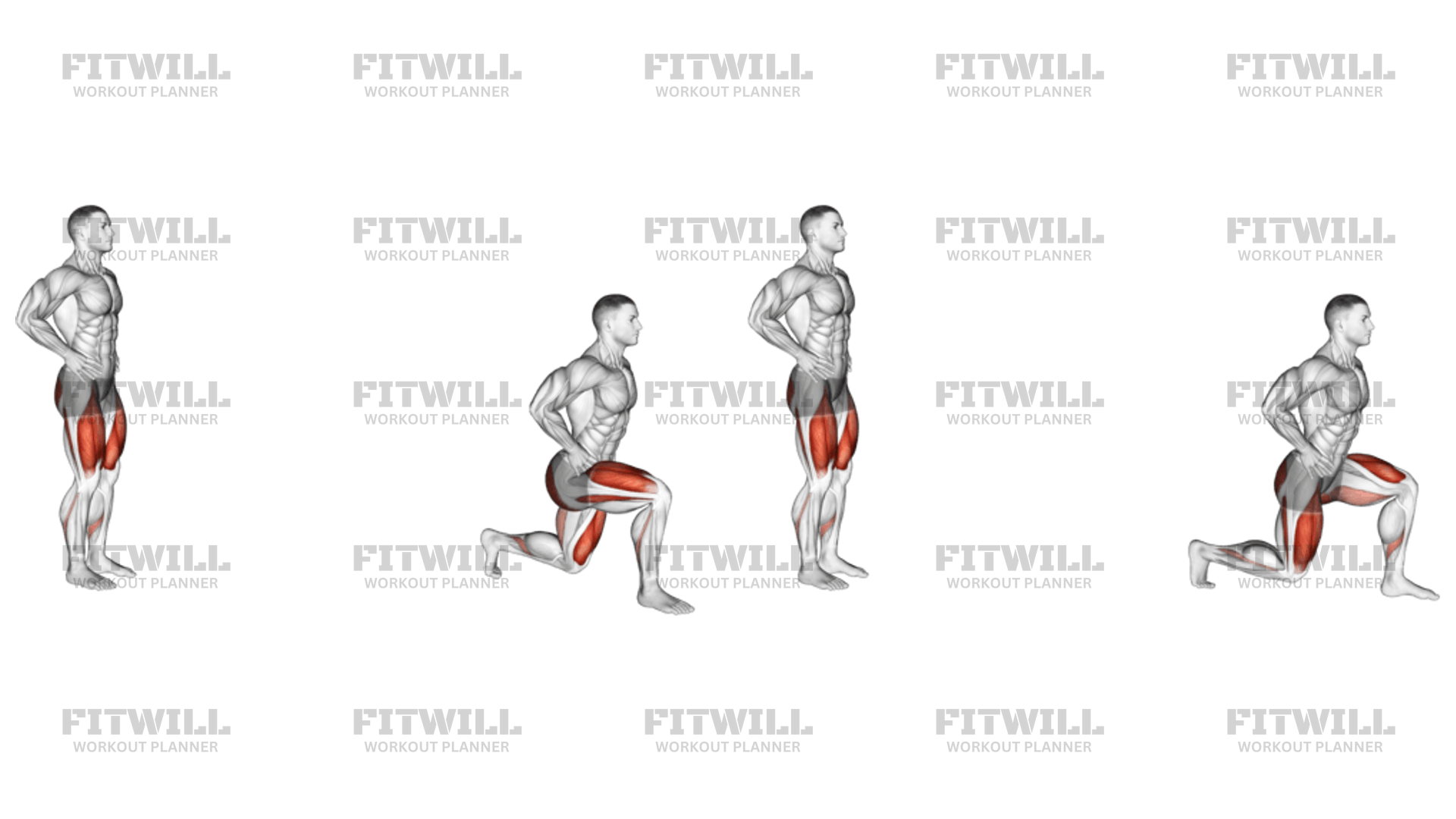 Forward Lunge: Exercise Guide, Video, Techniques, Benefits, How to, Muscles Worked, Tips ...