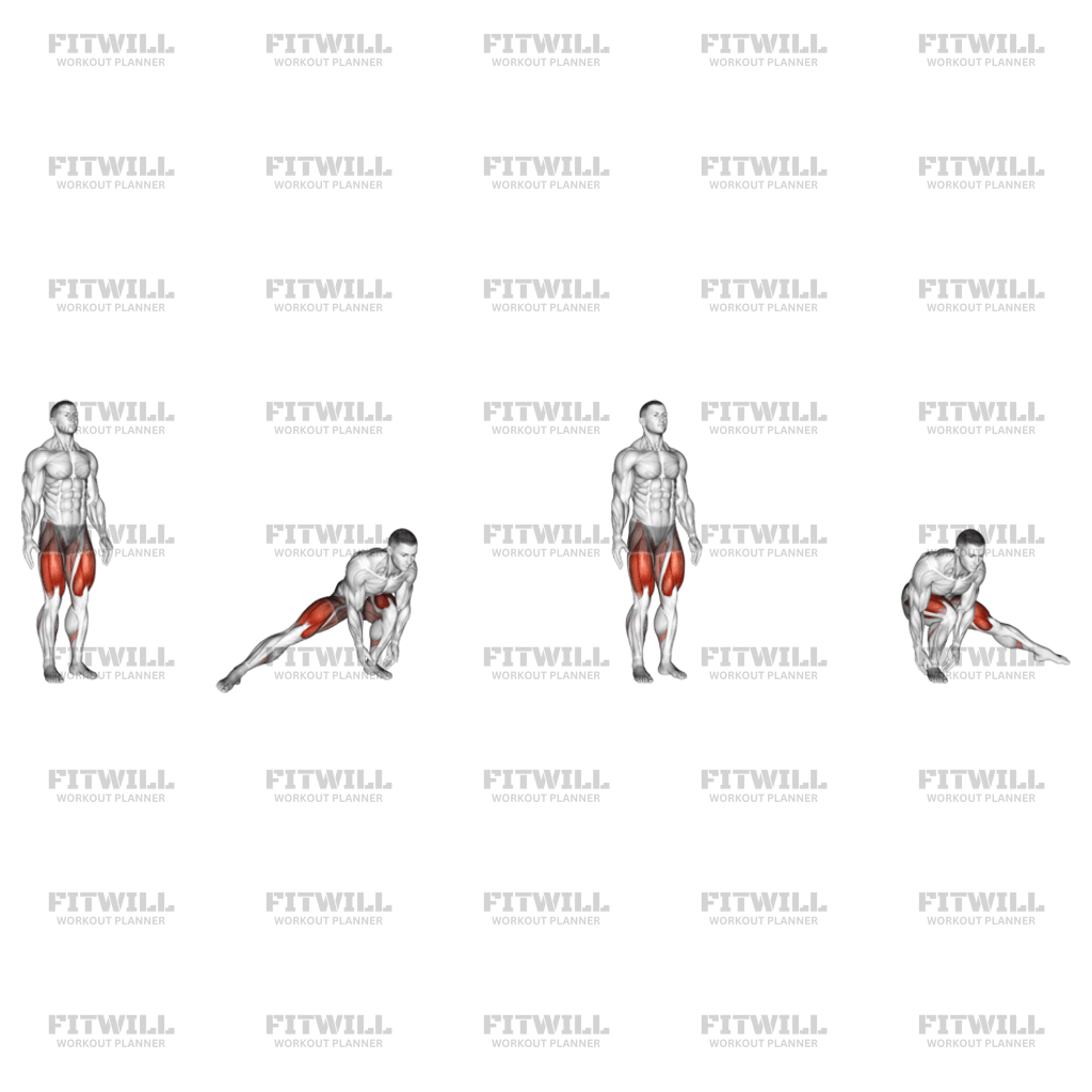Alternate Heel Touch Side Kick Squat: Exercise Guide, Video, Techniques ...