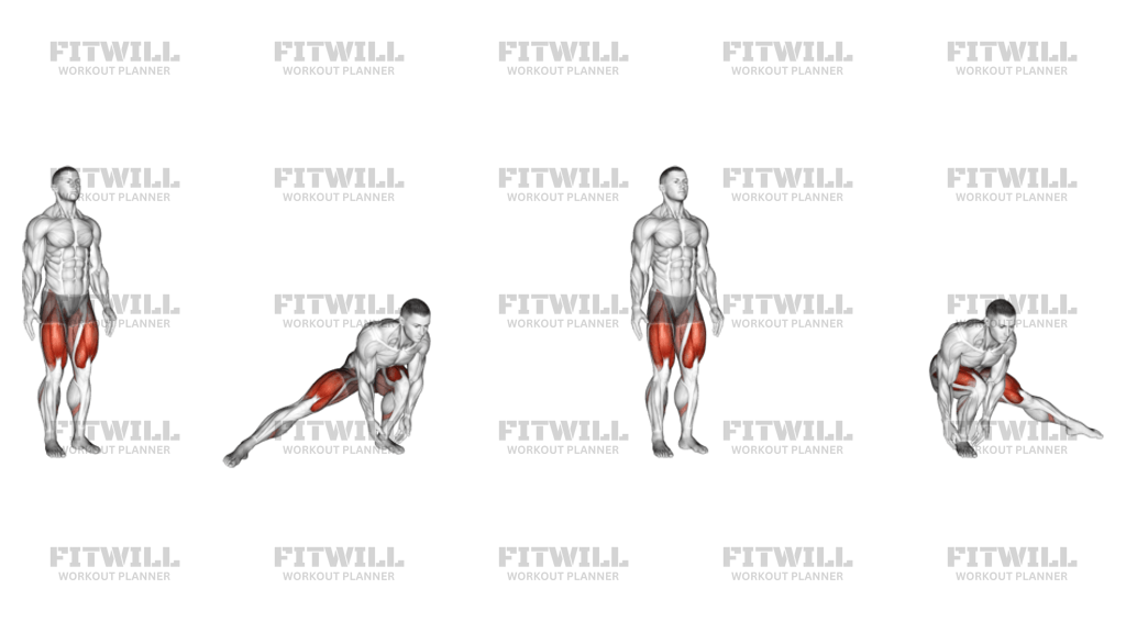 Alternate Heel Touch Side Kick Squat: Exercise Guide, Video, Techniques ...