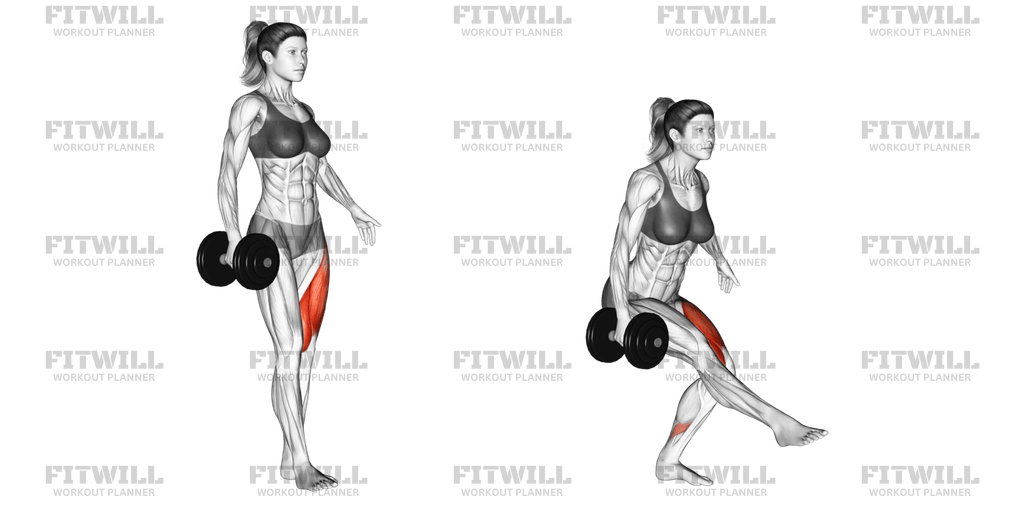 Dumbbell Single Leg Squat: Exercise Guide, Video, Techniques, Benefits ...