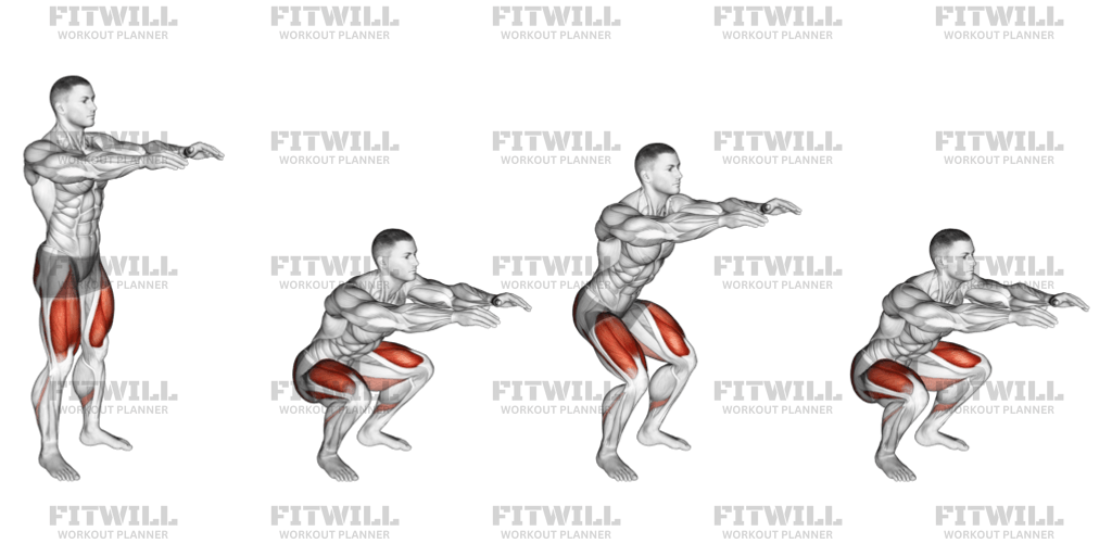 Bodyweight Pulse Squat: Exercise Guide, Techniques, Benefits, How to ...
