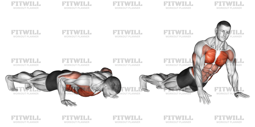 Twisting Push-up: Exercise Guide, Video, Techniques, Benefits, How to ...
