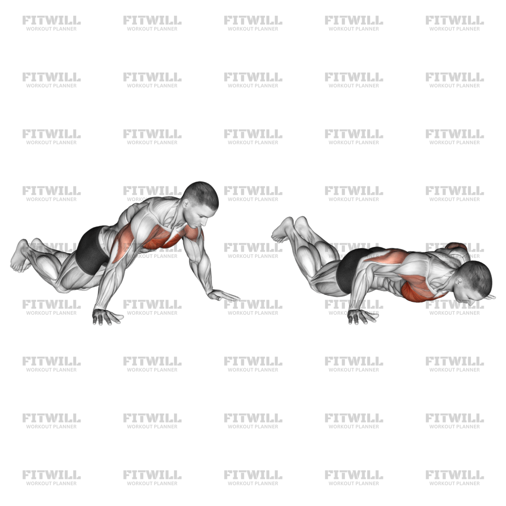 Kneeling Wide Hand Push-Up: Exercise Guide, Techniques, Benefits, How ...