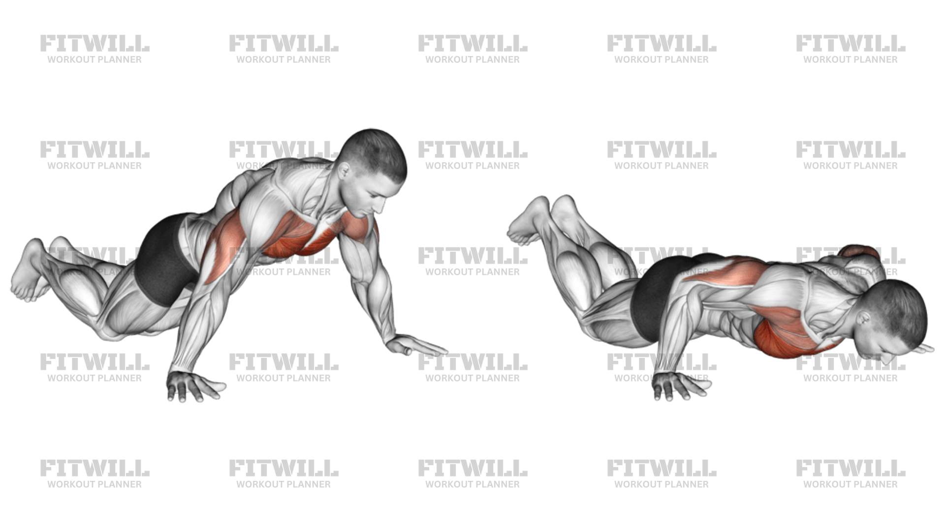 Kneeling Wide Hand Push-Up: Exercise Guide, Techniques, Benefits, How ...