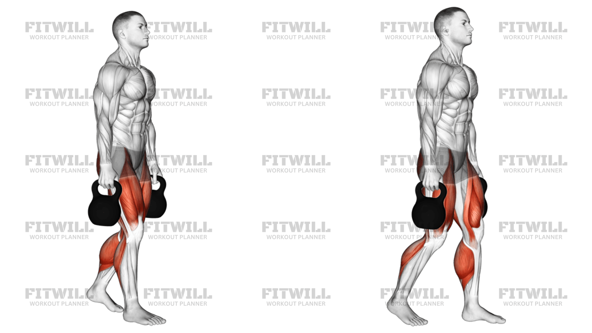 Kettlebell Farmers Carry: Exercise Guide, Video, Techniques, Benefits ...