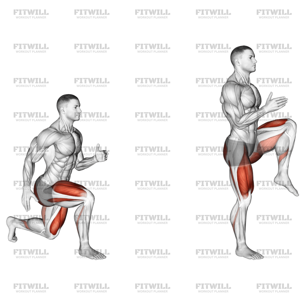 Lunge With Leg Lift: Exercise Guide, Techniques, Benefits, How to ...