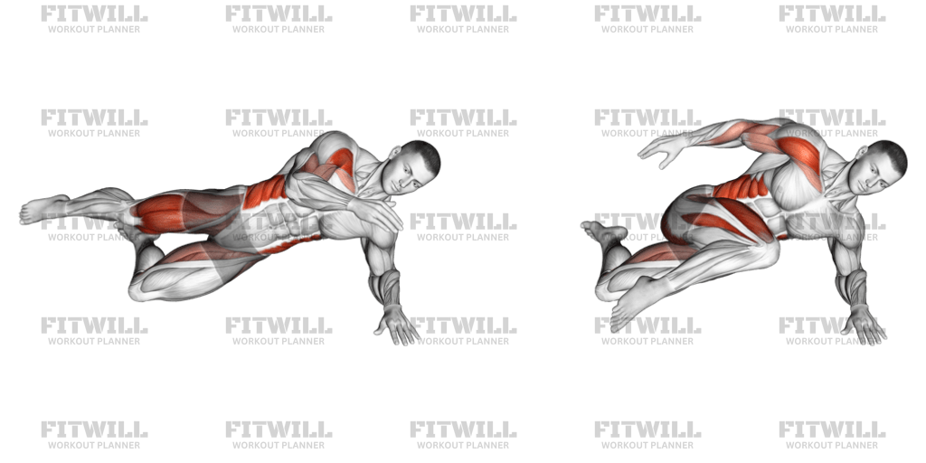 Side Bridge With Arm Leg Swing: Exercise Guide, Techniques, Benefits ...