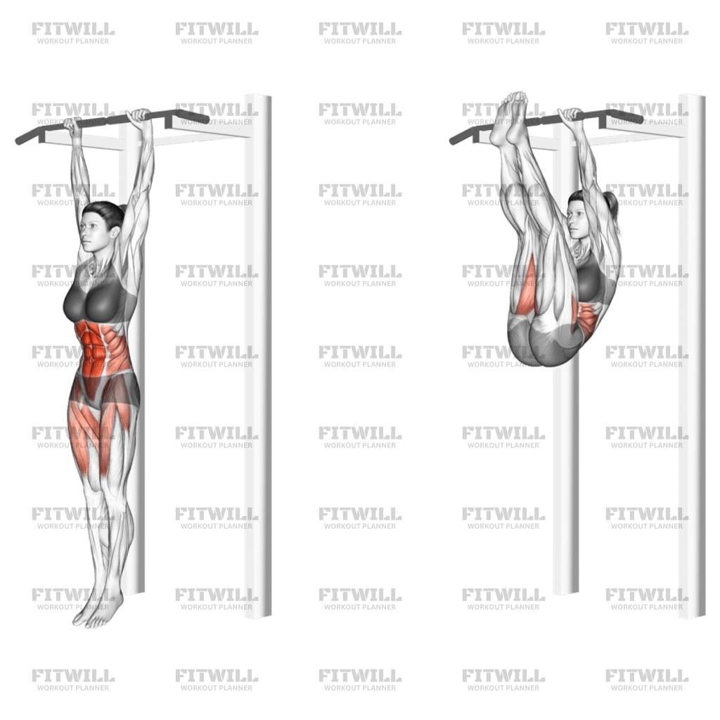 Hanging Straight Leg Hip Raise: Exercise Guide, Video, Techniques ...