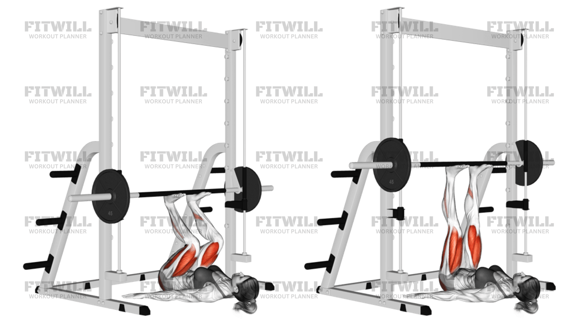 Prensa De Piernas En Máquina Smith: Guía de Ejercicios, Video, Técnicas ...