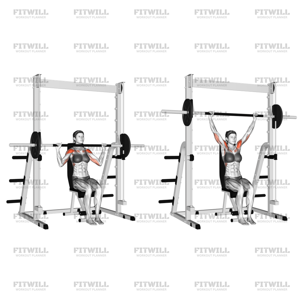 Smith Seated Shoulder Press: Guide, Techniques, Benefits, How to ... Smith Seated Shoulder Press: Guide, Techniques, Benefits, How to ...