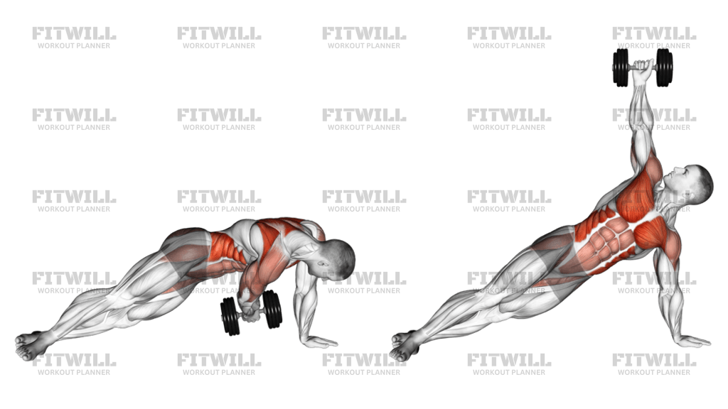 Prancha Lateral Com Haltere E Elevação Posterior: Guia de Exercícios ...