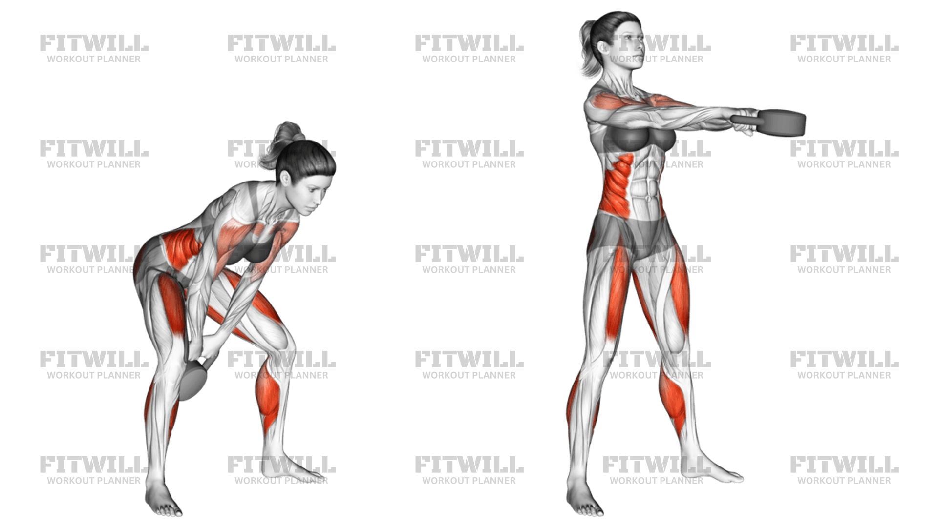 Kettlebell Overhand Grip Swing: Exercise Guide, Video, Techniques ...