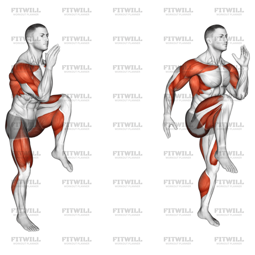 High Knee Sprints: Exercise Guide, Video, Techniques, Benefits, How to ...