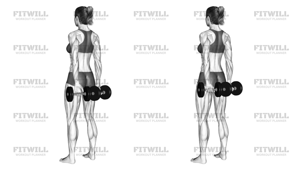 Dumbbell Behind Back Finger Curl: Exercise Guide, Video, Techniques ...