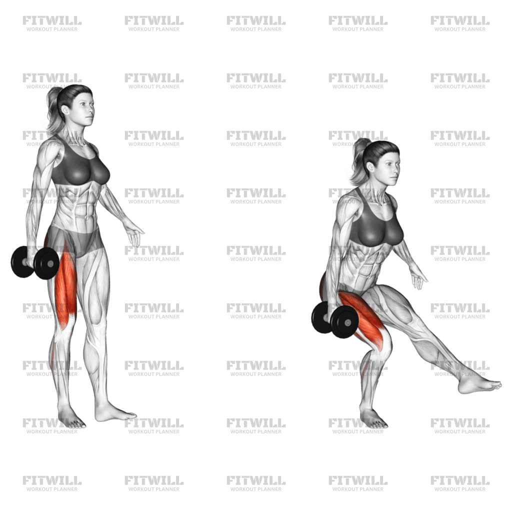 Dumbbell Single Leg Squat (VERSION 2): Guide, Techniques, Benefits, How ...