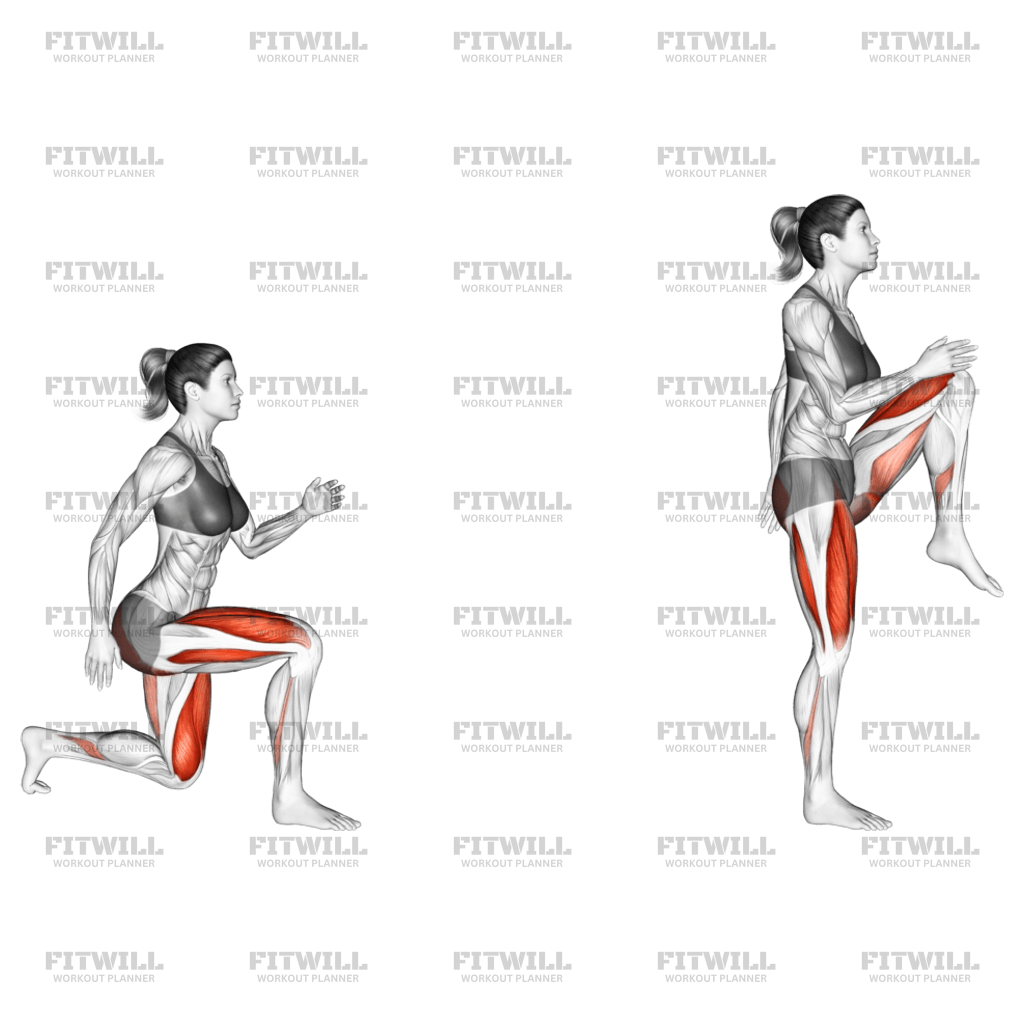 Lunge With Leg Lift: Exercise Guide, Video, Techniques, Benefits, How ...