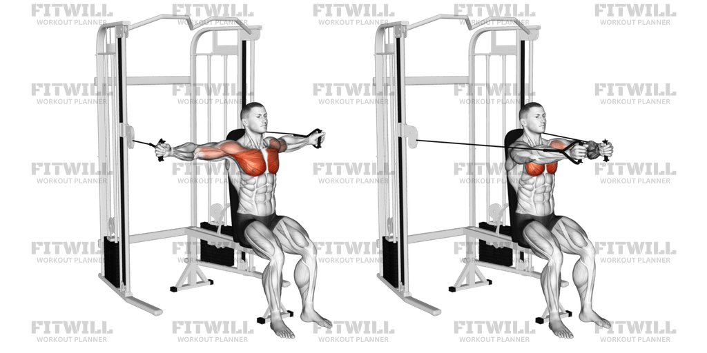 Cable Seated Chest Fly: Exercise Guide, Techniques, Benefits, How to ...