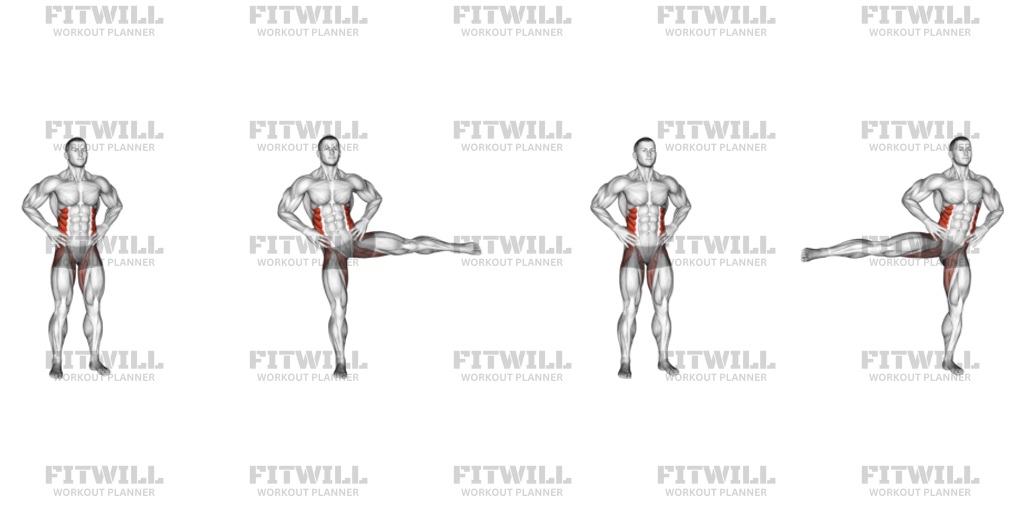 Standing Side Leg Raise: Exercise Guide, Video, Techniques, Benefits ...