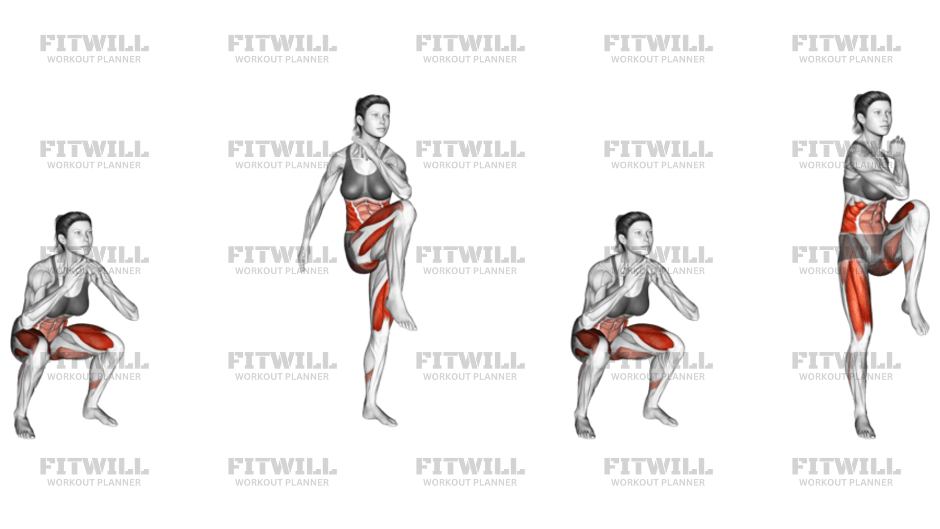 High Knee Squat (VERSION 2): Exercise Guide, Techniques, Benefits, How ...