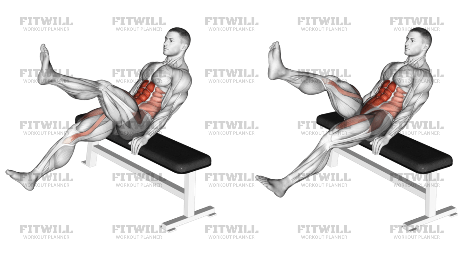 Seated Flutter Kick: Exercise Guide, Techniques, Benefits, How to ...