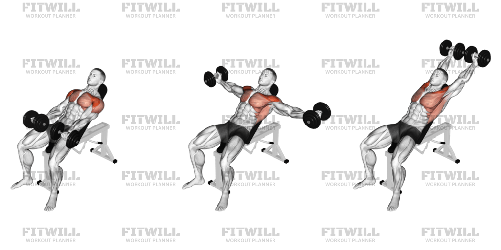 Dumbbell Incline Around The World: Exercise Guide, Techniques, Benefits ...