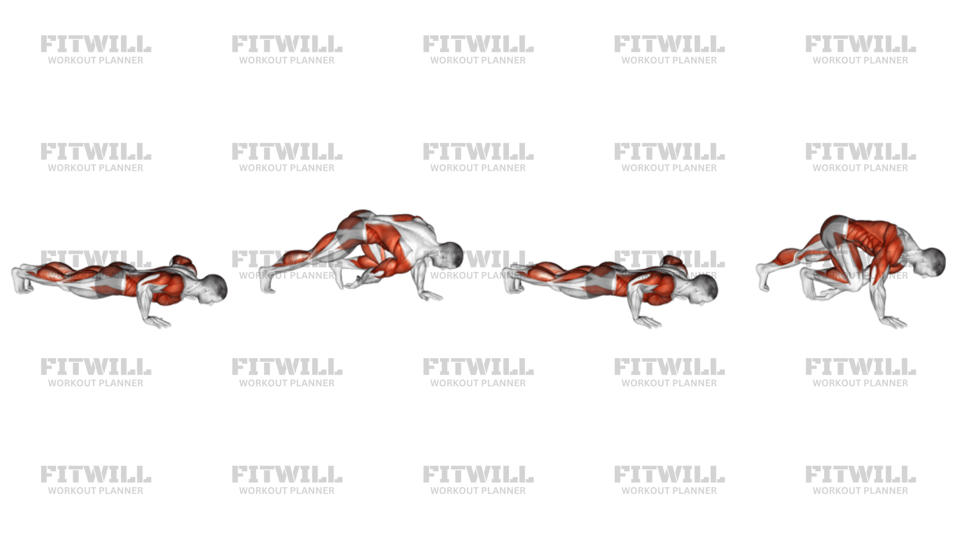 Push-up Toe Touch: Exercise Guide, Techniques, Benefits, How to ...