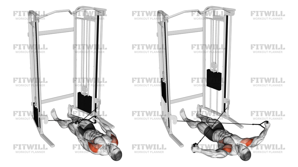 Cable Lying Cross Lateral Raise: Exercise Guide, Techniques, Benefits ...