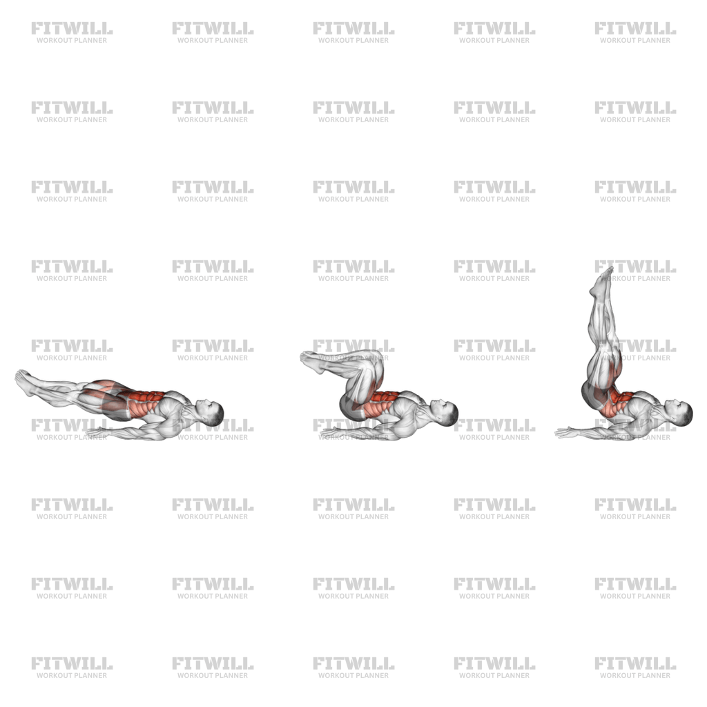 Reverse Crunch (VERSION 2): Exercise Guide, Video, Techniques, Benefits ...