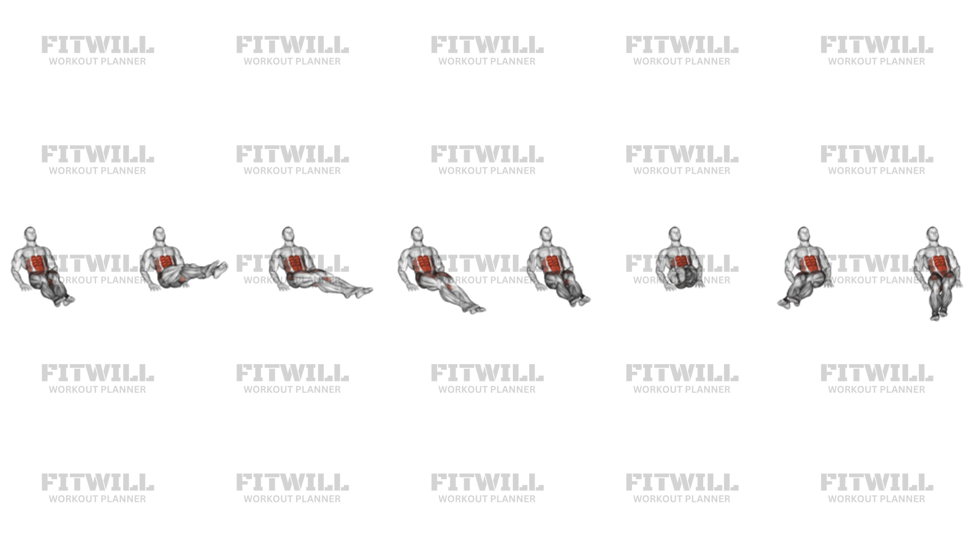 Seated 8 Leg Crunch: Exercise Guide, Video, Techniques, Benefits, How ...