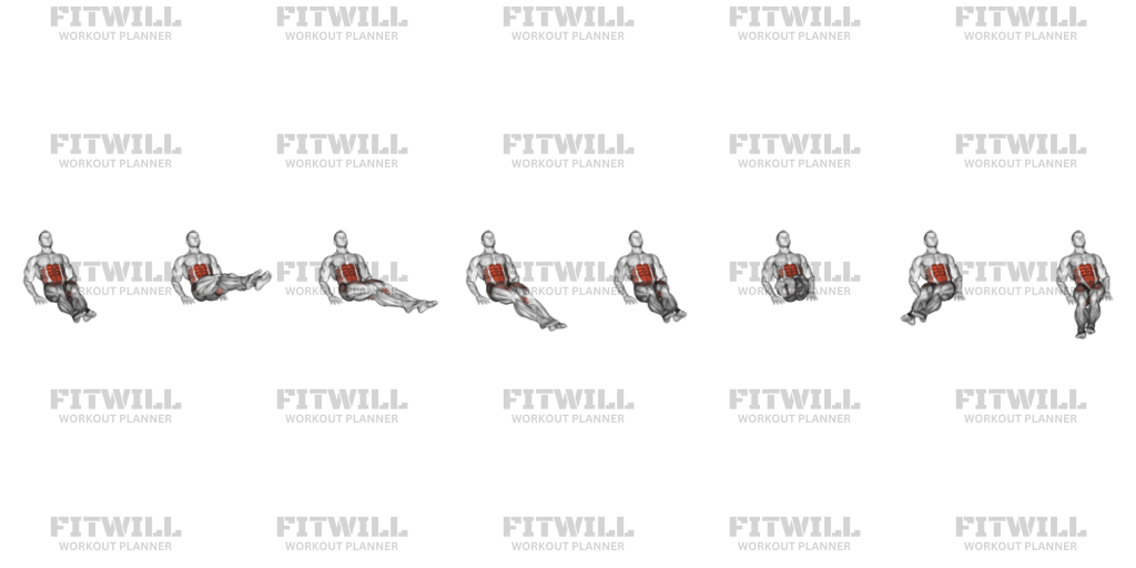 Seated 8 Leg Crunch: Exercise Guide, Video, Techniques, Benefits, How ...