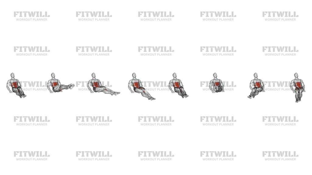 Seated 8 Leg Crunch: Exercise Guide, Video, Techniques, Benefits, How ...
