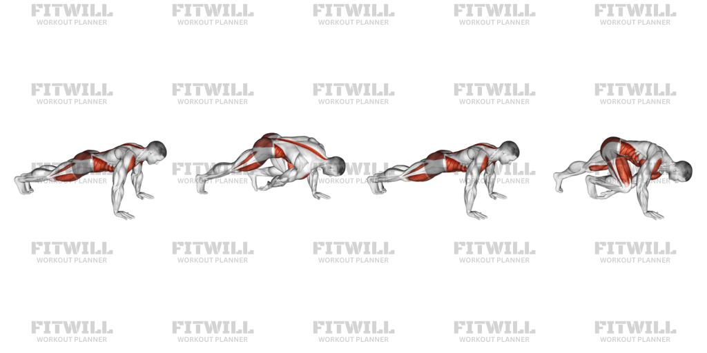 Front Plank To Toe Tap: Exercise Guide, Video, Techniques, Benefits ...