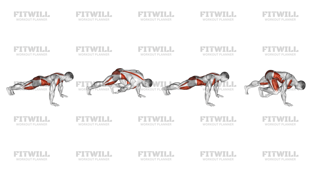 Front Plank To Toe Tap: Exercise Guide, Video, Techniques, Benefits ...