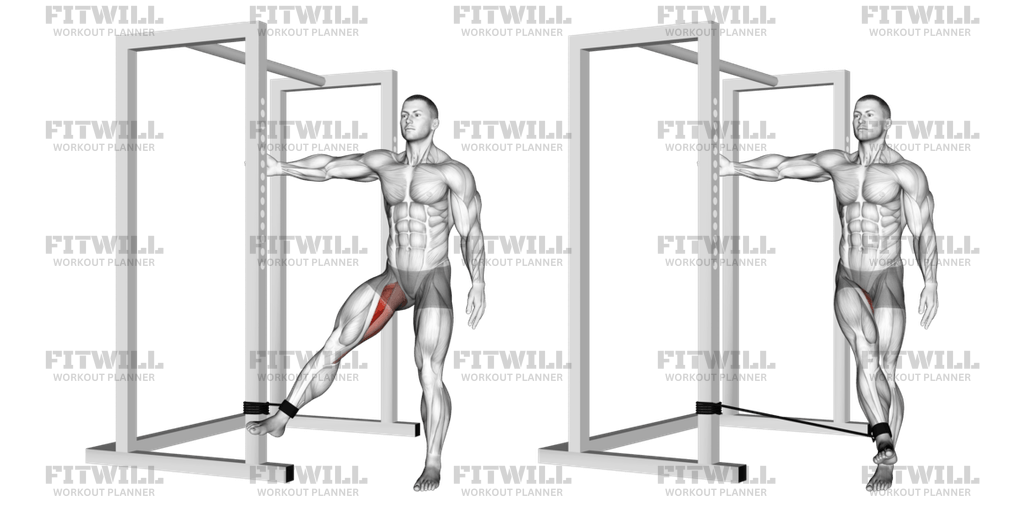 Aducción De Cadera Con Banda: Guía de Ejercicios, Video, Técnicas ...