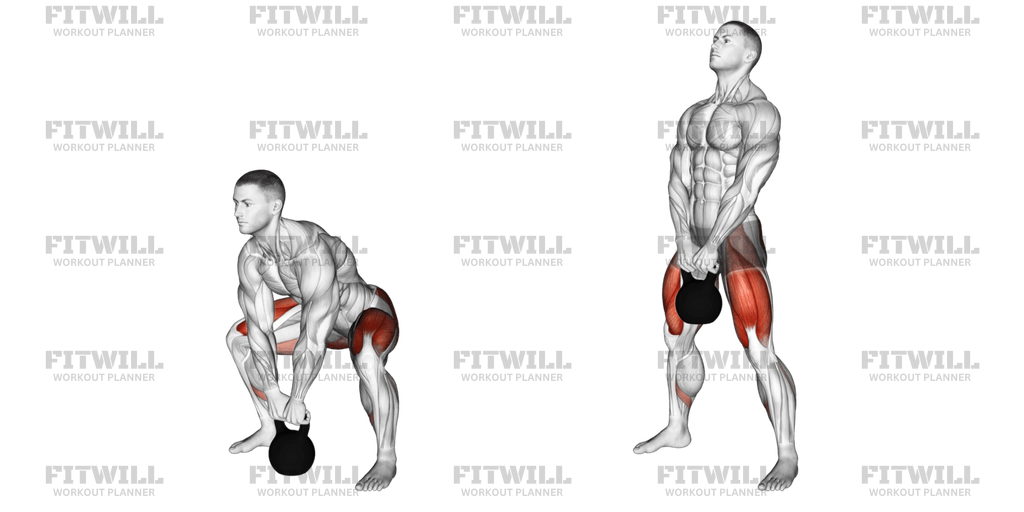 Kettlebell Sumo Deadlift: Exercise Guide, Video, Techniques, Benefits ...
