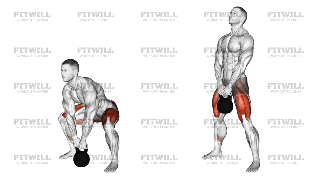 Kettlebell Sumo Deadlift: Exercise Guide, Video, Techniques, Benefits ...